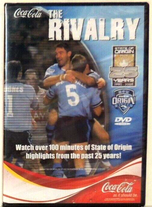 The Rivalry - 25 Years Of The State Of Origin (Coca Cola) (DVD) | AJ's ...
