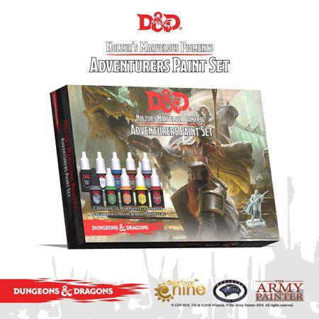 Dungeons and Dragons Official Paint Line: Adventurer's Paint Set | AJ's ...