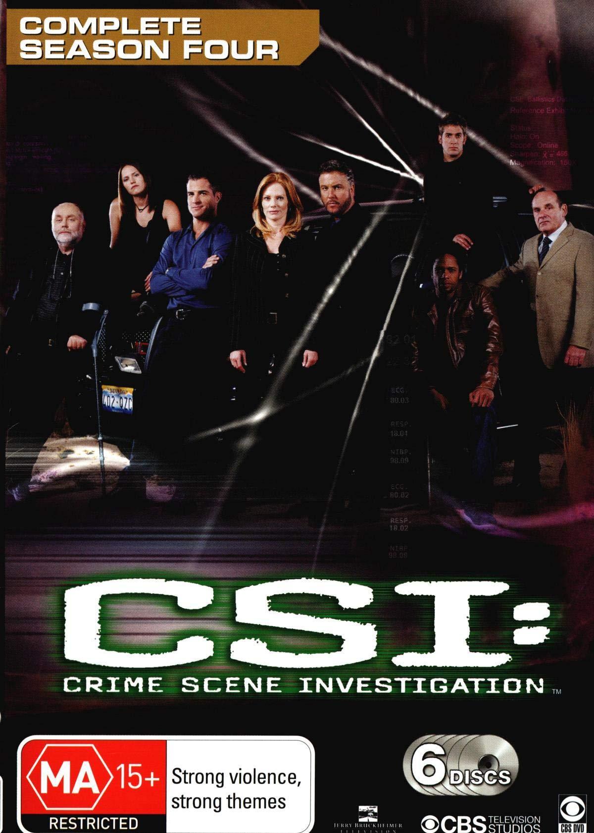 CSI - Season 4 (DVD) | AJ's Place