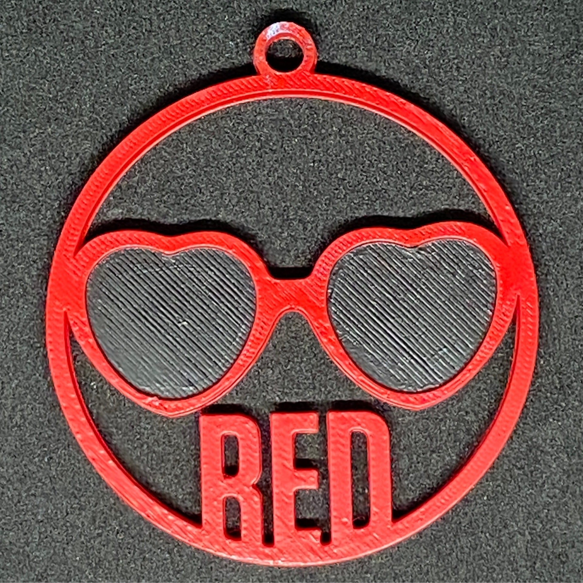 Taylor Swift Tree Decoration - Red (Sunglasses) | AJ's Place