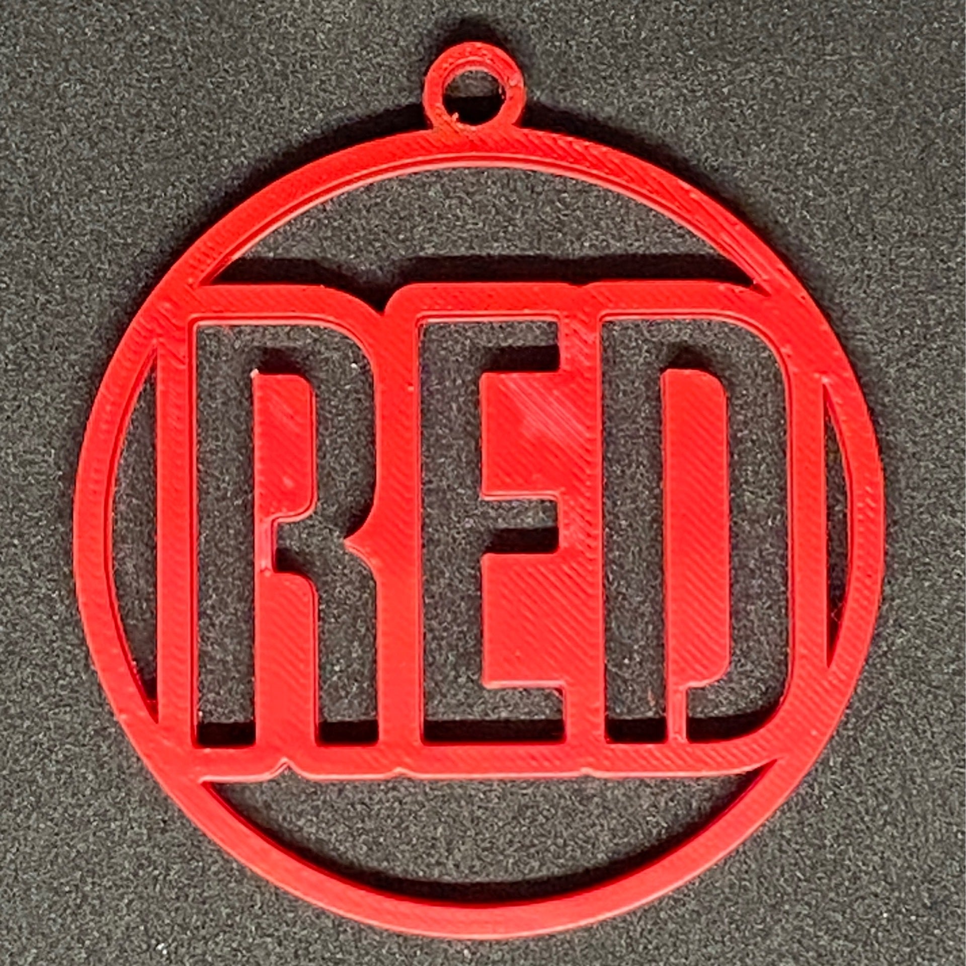 Taylor Swift Tree Decoration - Red (Outline) | AJ's Place