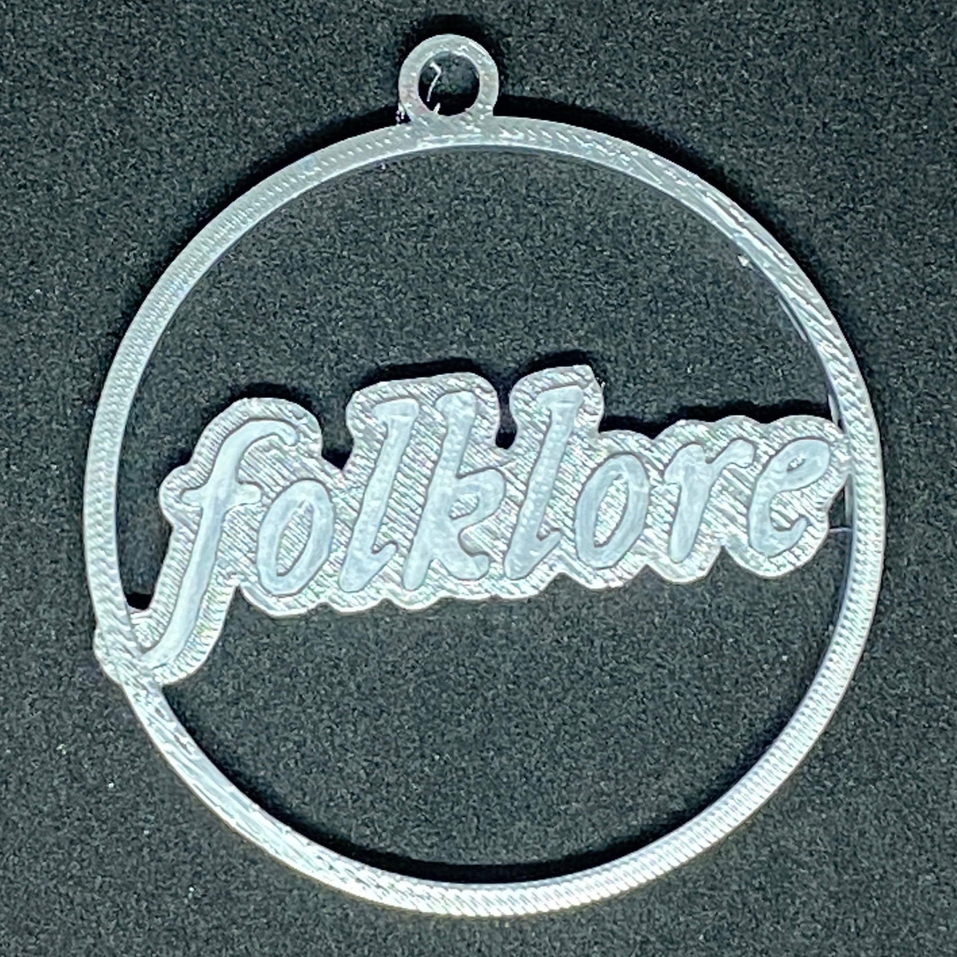 Taylor Swift Tree Decoration - Folklore (Plate) | AJ's Place