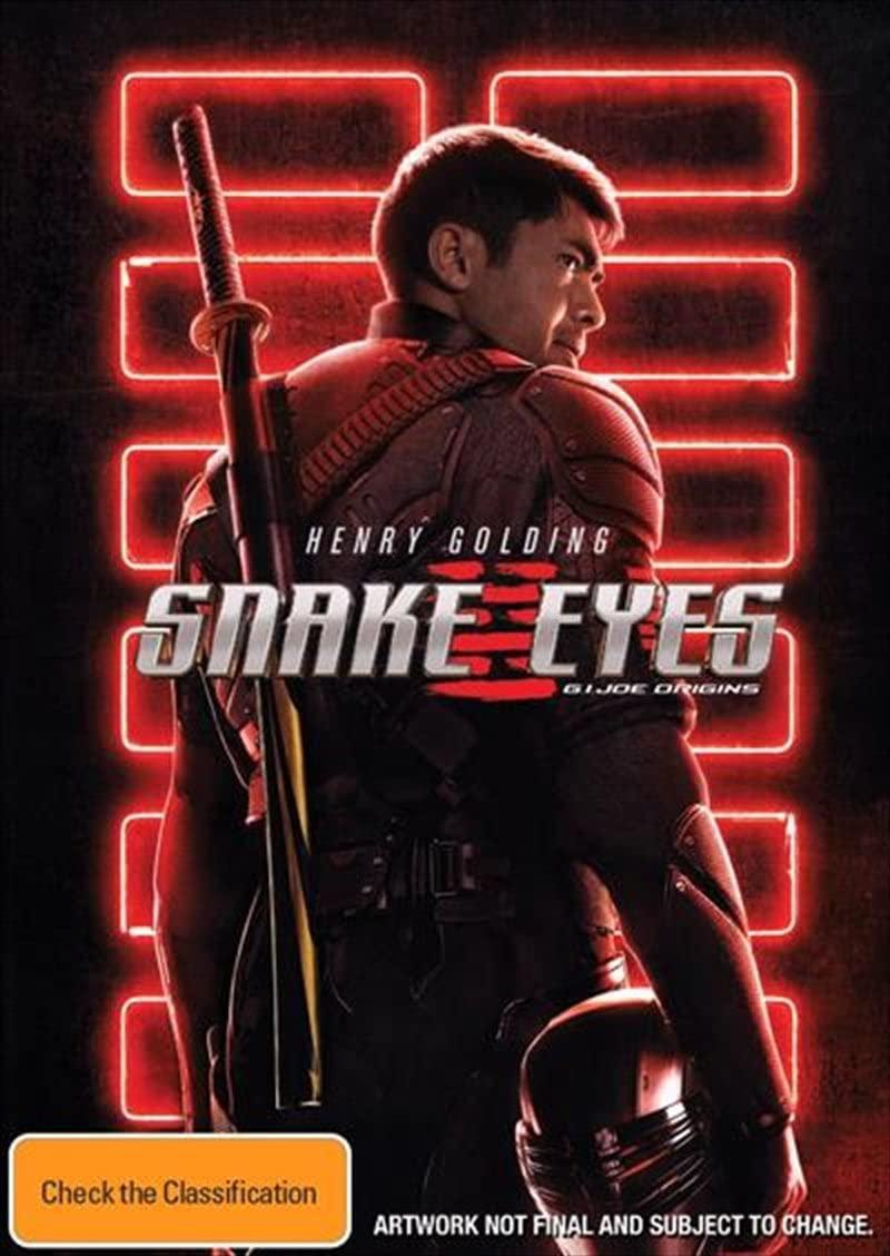 Snake Eyes: G.I. Joe Origins (DVD) | AJ's Place