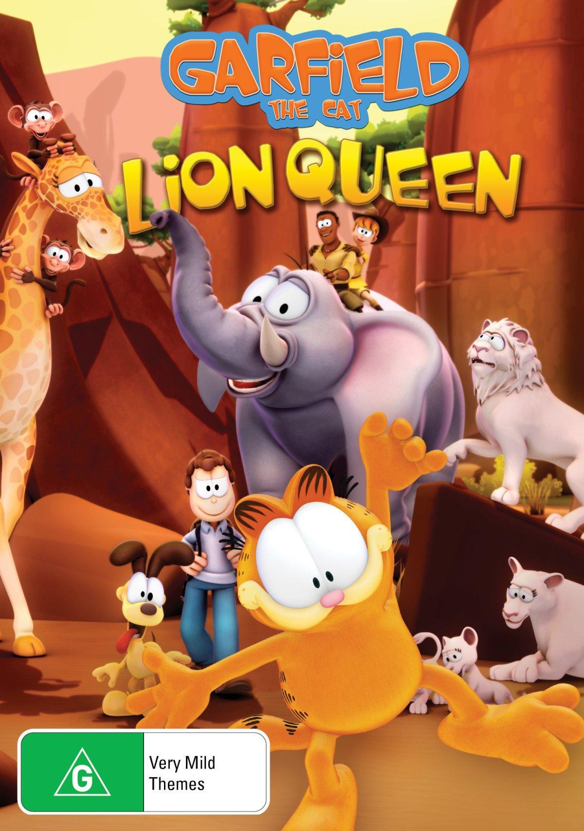 Garfield the Cat - Lion Queen (DVD) | AJ's Place